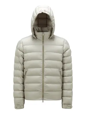 Moncler Arneb Short Down Jacket Beige