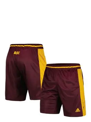 Adidas Arizona State Sun Devils Swingman Aeroready Basketball Shorts - Maroon