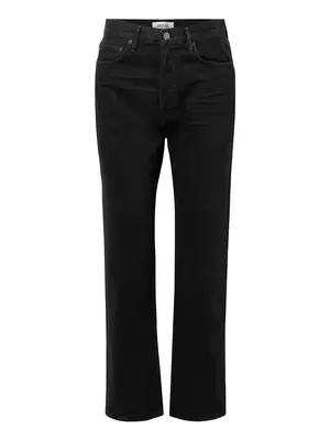 AGOLDE 90s Pinch Waist High-rise Straight-leg Jeans - Black
