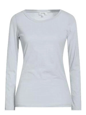 Crossley Crossley Light Cotton Long Sleeve T-Shirt Grey