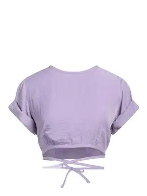 SOALLURE SOALLURE Crop Top Purple