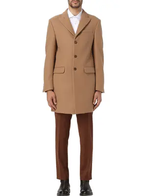 DANIELE ALESSANDRINI Daniele Alessandrini Tailored Coat Camel