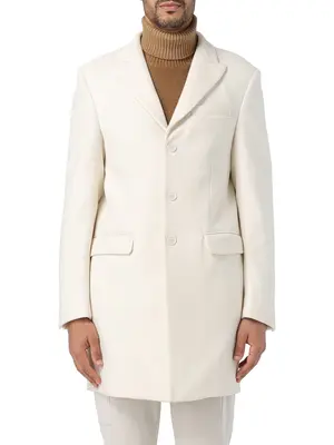 DANIELE ALESSANDRINI Daniele Alessandrini Tailored Coat White