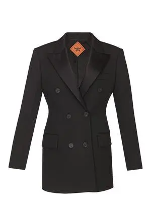 Mcm Power Wool Jacket - Black