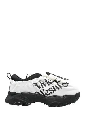 VIVIENNE WESTWOOD Logo-print Layered Sneakers - Black