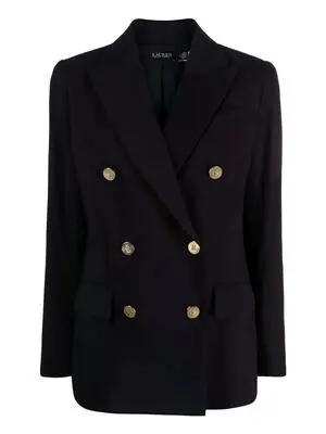 RALPH LAUREN Peak-Lapels Double-Breasted Blazer