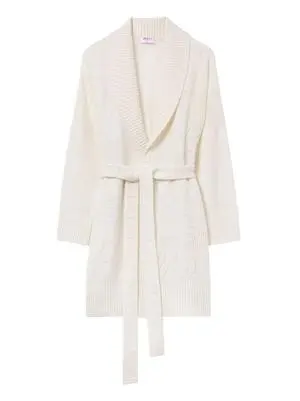 Emilio Pucci Pointelle-knit Cashmere Cardigan - White