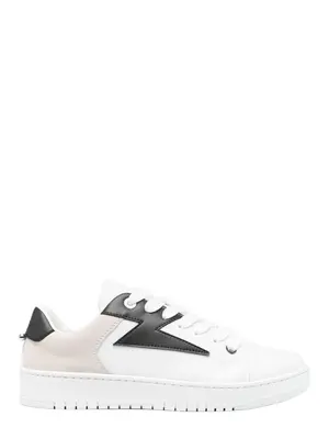 Neil Barrett Duran Leather Sneakers - White
