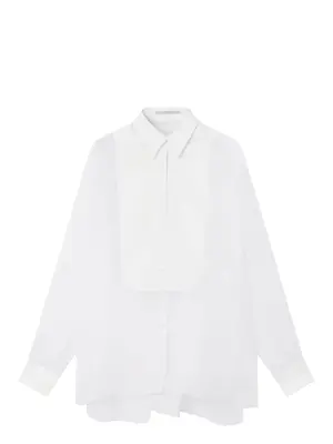 STELLA MCCARTNEY Stella McCartney S-Wave Button-Up Silk Shirt