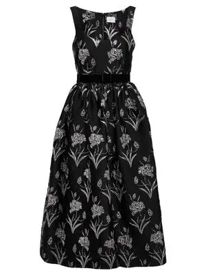Erdem Astrea Floral-printed Midi Dress - Multicoloured