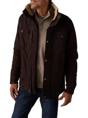 THE NORMAL BRAND Cotton Canvas Chore Coat - Umber