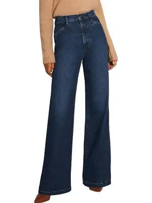 FAVORITE DAUGHTER Favorite Daughter The Mischa Super High Waist Wide Leg Jeans