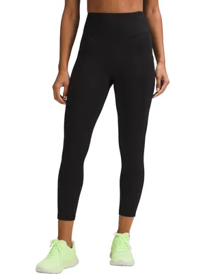 Lululemon Fast And Free High-rise Thermal Tight 25" Black