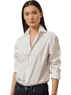 Ralph Lauren Adrien Relaxed Fit Shirt - White
