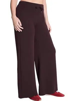 Spanx Airessentials Wide Leg Pants - Truffle Brown