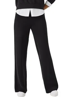 Spanx Airessentials Wide Leg Pants - Very Black