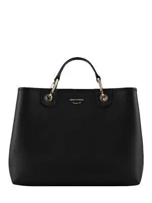 Emporio Armani Myea Medium Shopper Tote Bag - Pepper