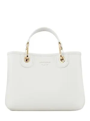 Emporio Armani Myea Small Shopper Tote Bag - Satin