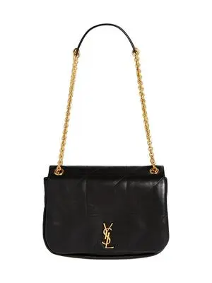Saint Laurent Saint Laurent Small Jamie Patchwork Shoulder Bag Nero
