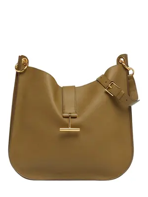 TOM FORD TOM FORD Tara Large Hobo Crossbody Olive