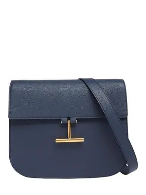 TOM FORD TOM FORD Tara Medium Crossbody Bag Denim Blue