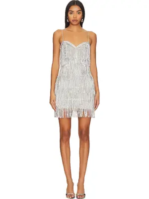 Majorelle Samara Mini Dress - Silver