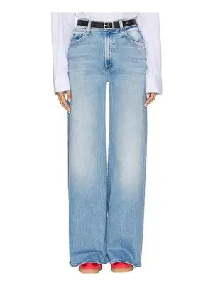MOTHER The Ditcher Roller Zip Sneak Jeans - Can You Dig It?