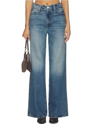 MOTHER The Ditcher Roller Zip Sneak Jeans - Remember When