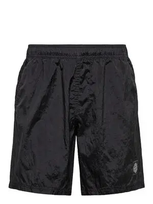 Stone Island Compass Swim Trunks - Black