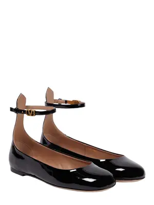 Valentino Garavani Valentino Garavani Tan-Go Ballet Flats Black