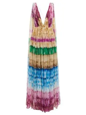 Valentino Garavani Printed Silk Gown - Multicoloured