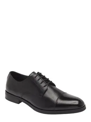 Nordstrom Elliott Cap Toe Lace-up Derby - Black