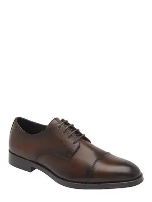 Nordstrom Elliott Cap Toe Lace-up Derby Brown Clove