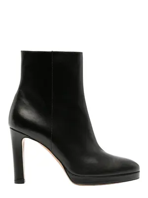 Roberto Festa Charlotte Leather Ankle Boots - Black