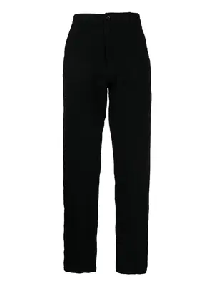 Comme Des Garçons Straight-leg Trousers - Black