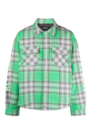 REPRESENT Quilted Cotton Blend Over Shirt