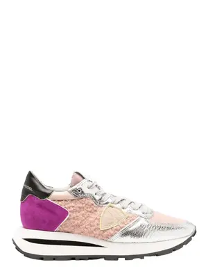 Philippe Model Panelled Low-top Sneakers - Pink