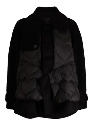JNBY Heart-motif Puffer Jacket - Black