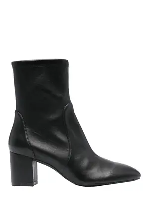STUART WEITZMAN 65mm Leather Boots - Black