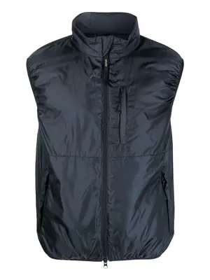 Aspesi ASPESI High-Neck Padded Gilet Blue