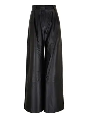 ZIMMERMANN ZIMMERMANN Luminosity Wide-Leg Leather Trousers