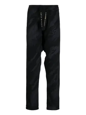 MAHARISHI 4519 Camo Shinobi Organic Cotton Track Trousers - Black