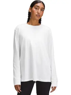 Lululemon Lululemon All Yours Long-Sleeve Shirt White