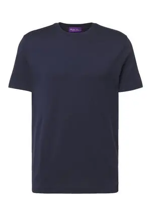 Ralph Lauren Purple Label Cotton Jersey T-shirt - Blue