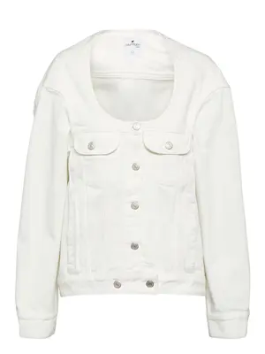 COURREGES Courrèges Denim Trucker Jacket - White
