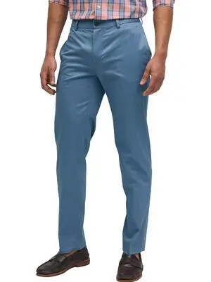 Brooks Brothers Brooks Brothers Regular Fit Stretch Cotton Advantage Chinos Blue Horizon