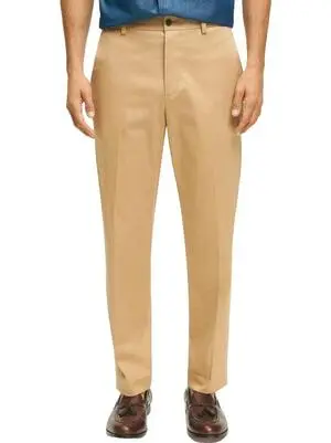 Brooks Brothers Brooks Brothers Regular Fit Stretch Cotton Advantage Chinos Dark Beige