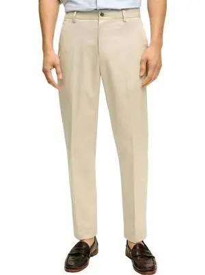 Brooks Brothers Regular Fit Stretch Cotton Advantage Chinos - Stone
