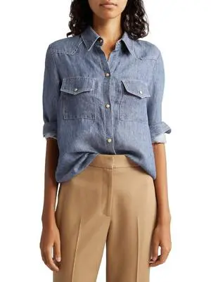 TWP TWP Rancher's Daughter Denim Shirt