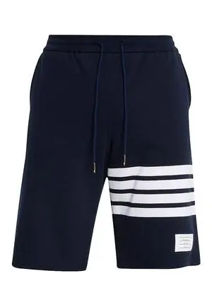 Thom Browne Thom Browne 4-Bar Terry Sweat Shorts Navy